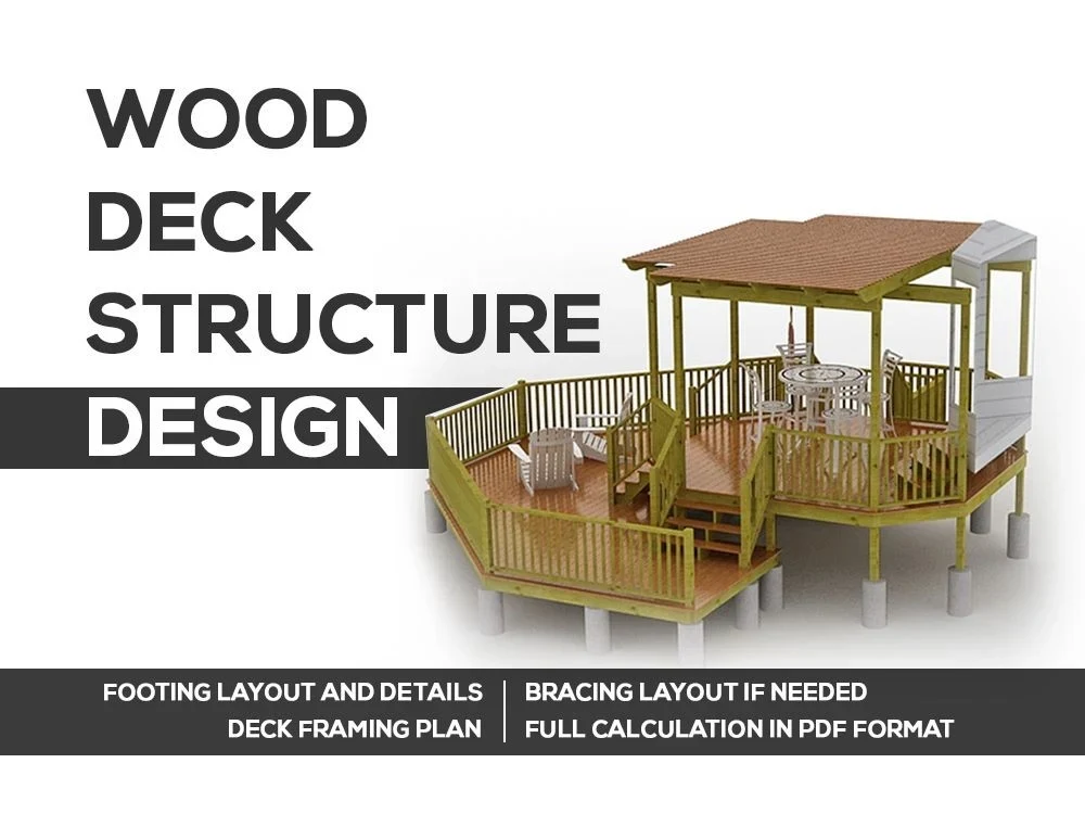 Wood Deck Structure Design in USA | Upwork