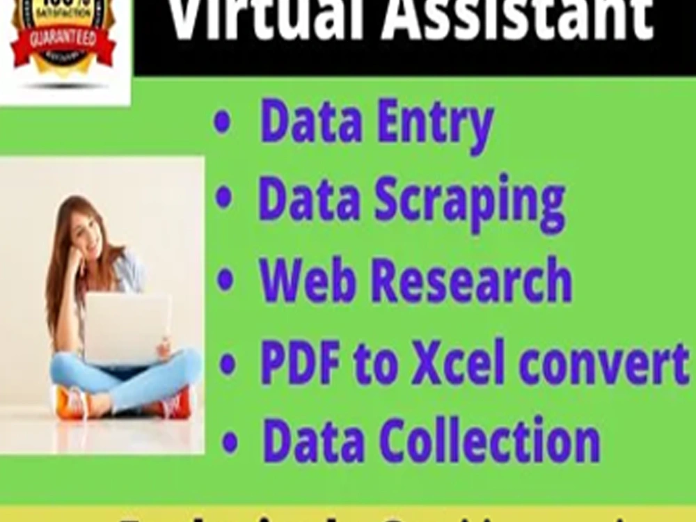Accurate Virtual Assistant, data entry, web research and copy paste | Upwork