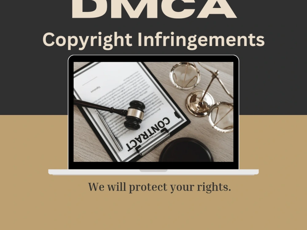 Removal of your Leaked/Pirated Content Under DMCA | Upwork