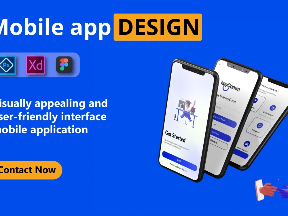 Website ui ux design, dashboard and mobile app design | Upwork