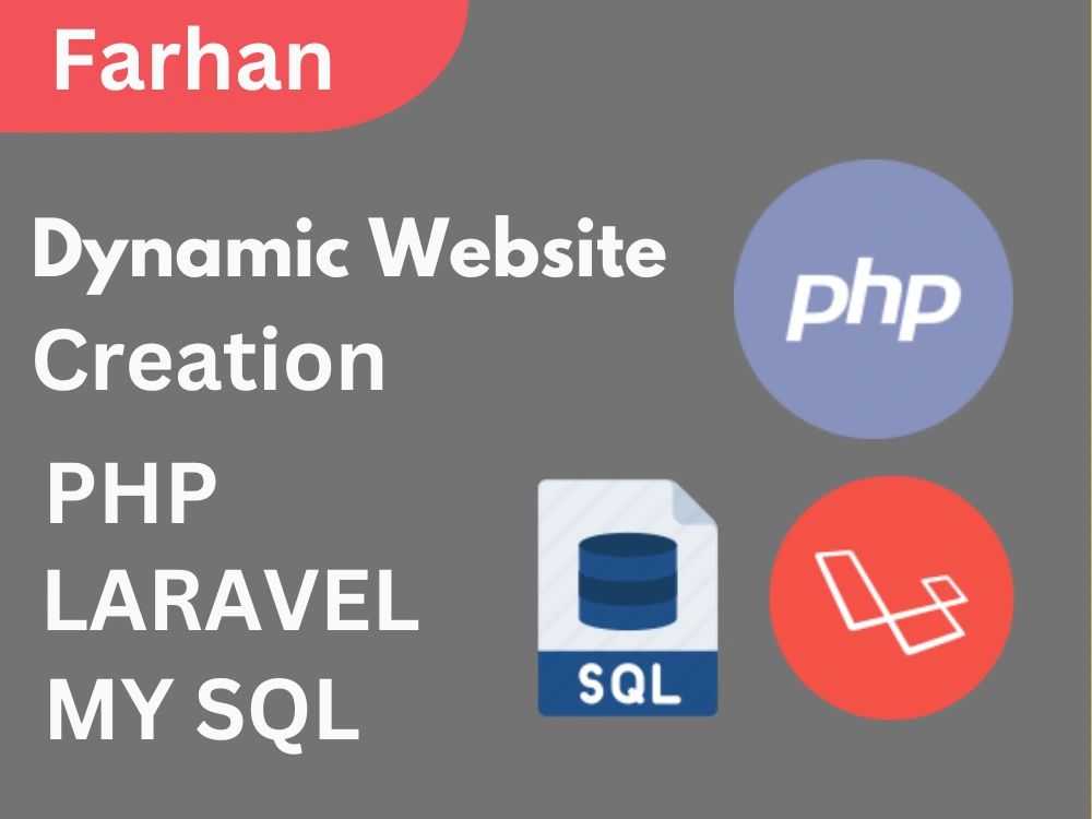 Dynamic Website Creation Php Laravel And Mysql Essentials Upwork