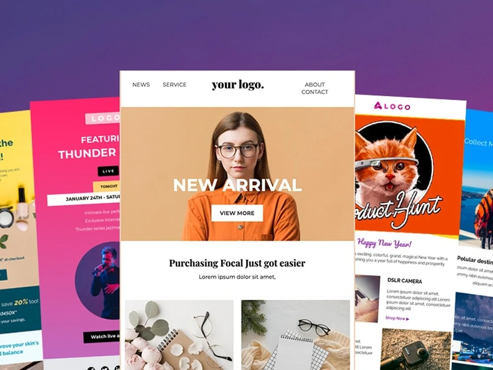 HTML Email Design, HTML Newsletter Templates, Mailchimp Email Design ...