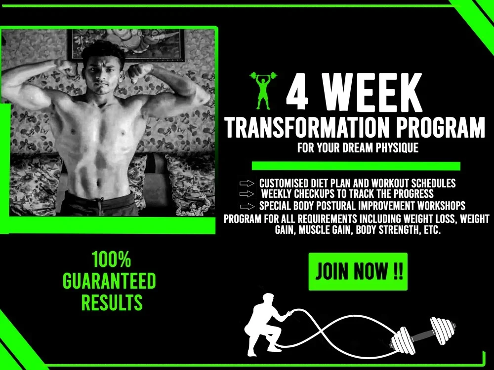 4-week transformation program with guaranteed results for your dream ...