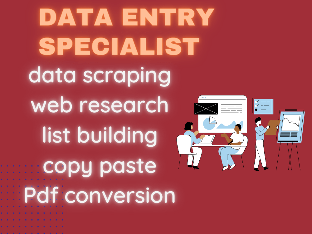 Accurate Data Entry, Web Research, Typing Documents Services | Upwork