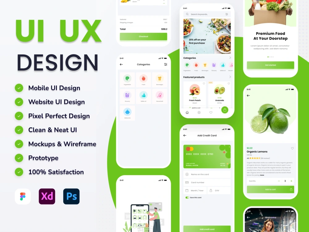 Mobile app UI UX design and website UI UX design | Upwork