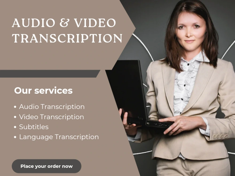 Audio & video Transcription | Upwork
