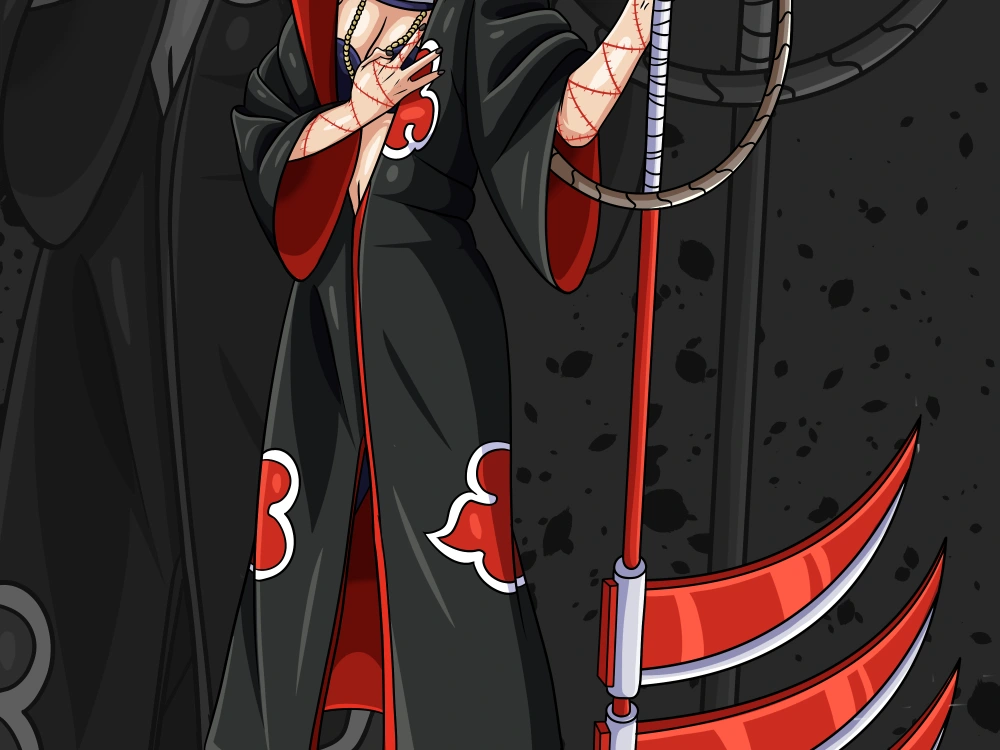 Anime girl illustration with my style | Upwork