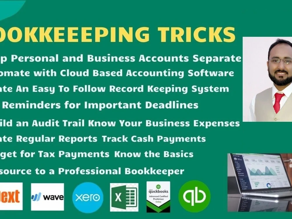 Accurate bookkeeping and financial Reports | Upwork