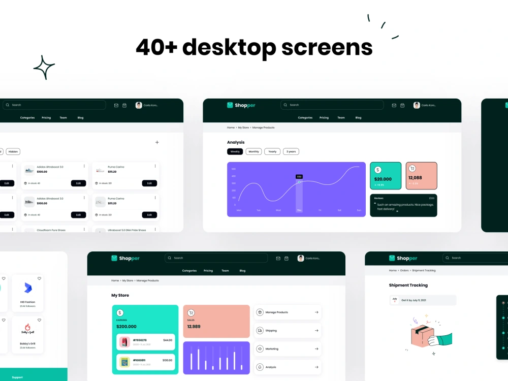 Website designer, mobile UI designer/app ui design / mobile UX designer ...
