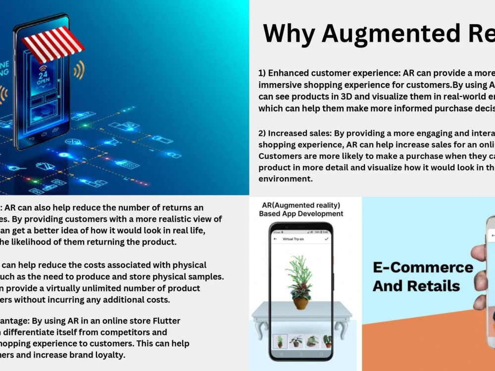 E Commerce App Built On Flutter With Augmented Reality Upwork