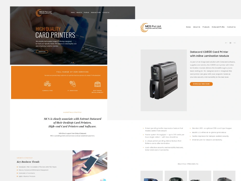 Website UI/UX design, web UI or landing page UI design in PSD or Figma ...