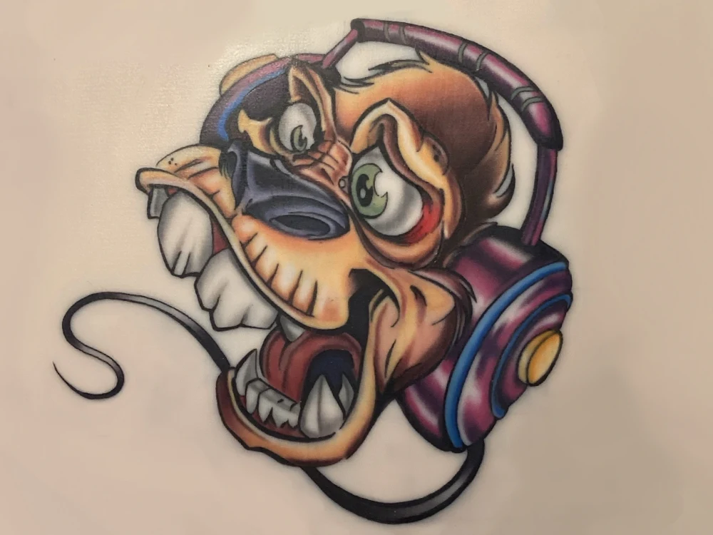 A professional custom hand draw tattoo design | Upwork