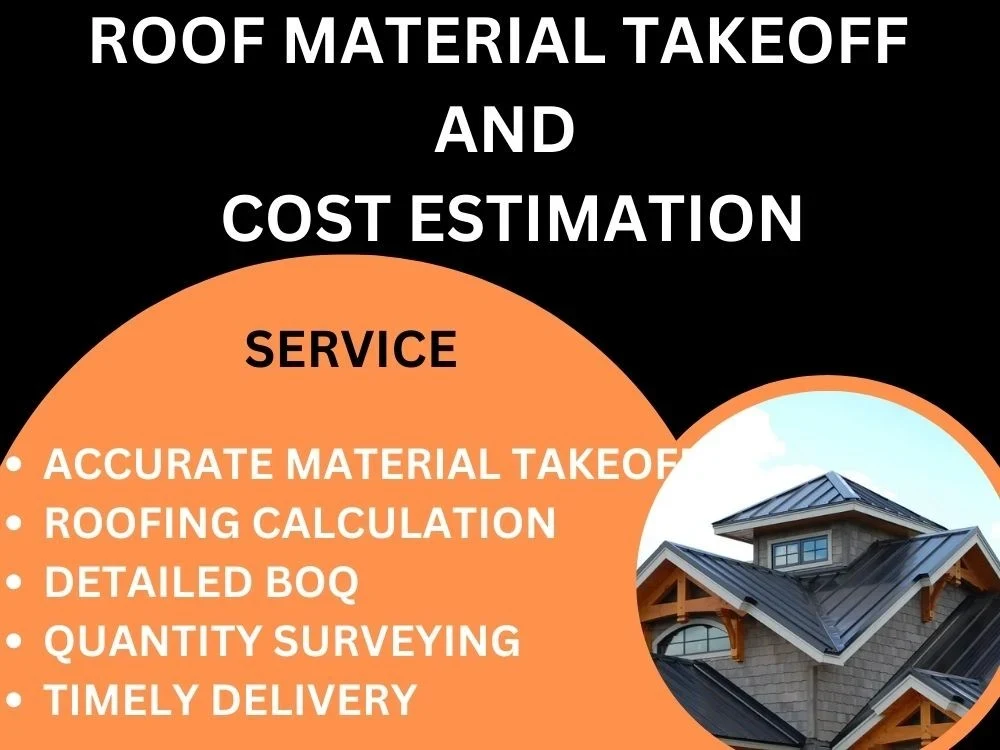 Roof material takeoff and cost estimation | Upwork