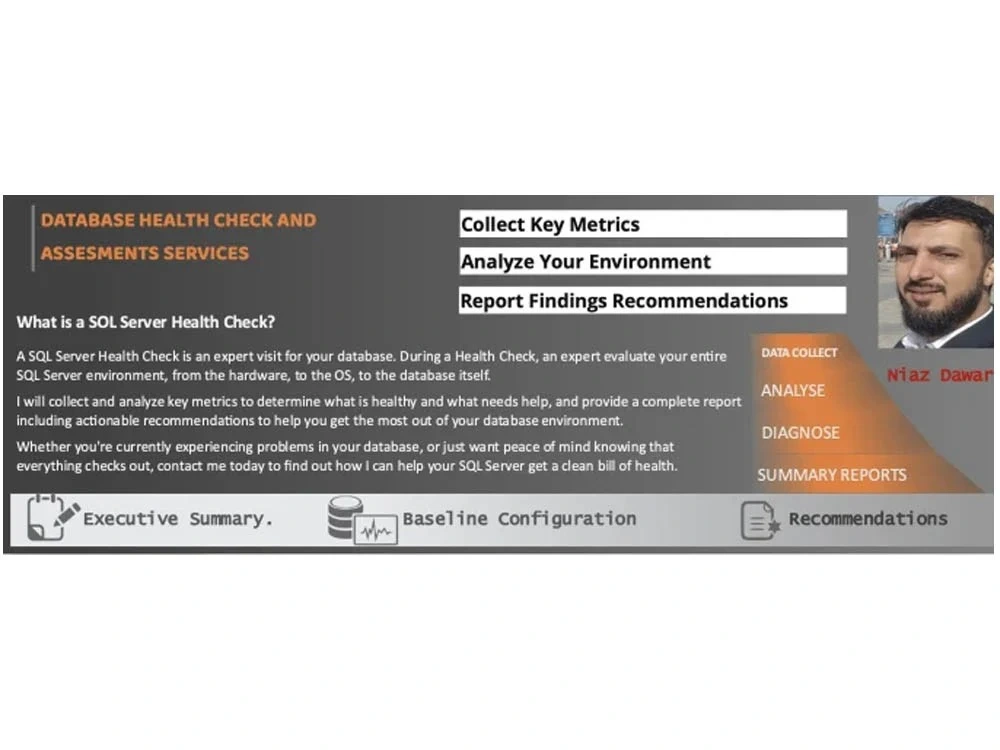 An SQL Server health check and assessment | Upwork