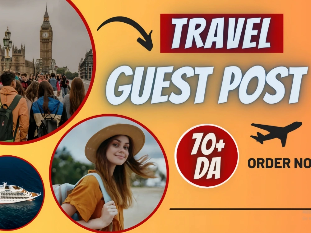 A travel guest post with do-follow authority backlinks | Upwork