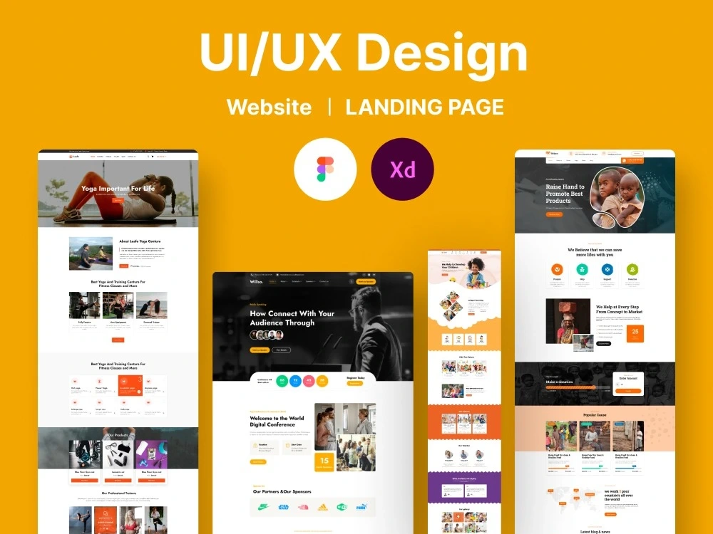 Event Website UI UX Design | Upwork