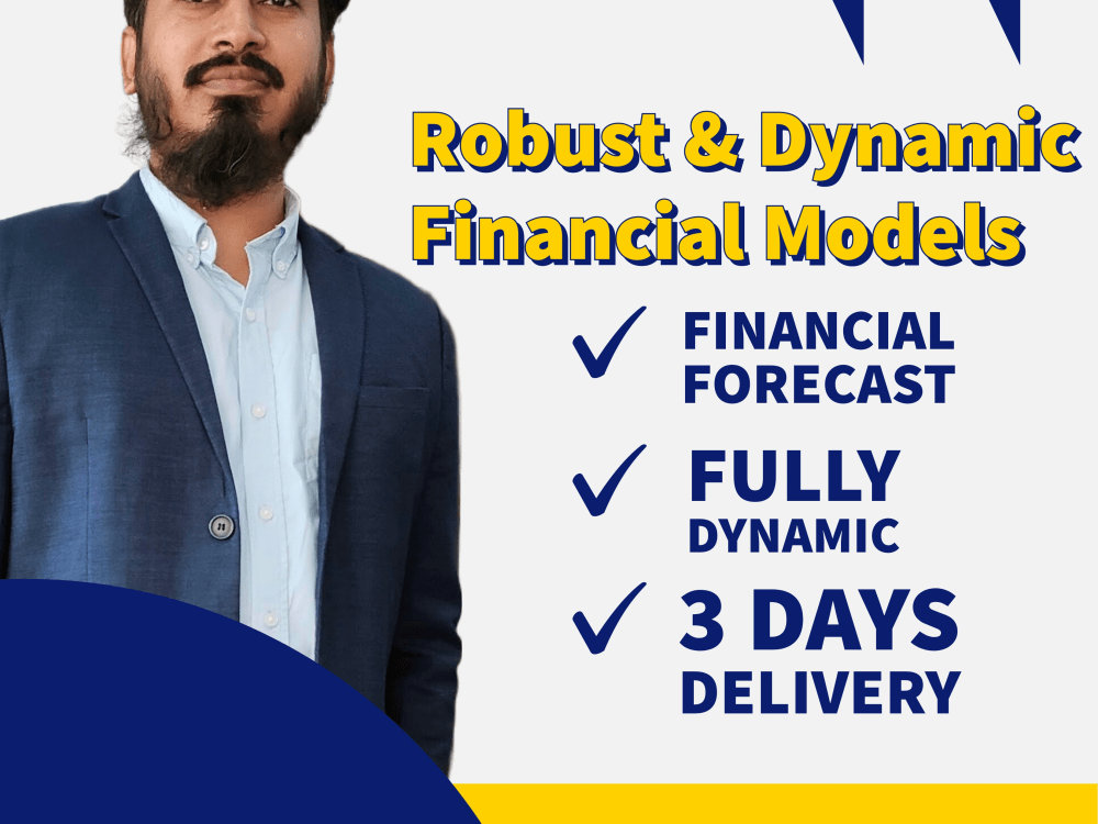 A perfectly dynamic & robust financial model | Upwork