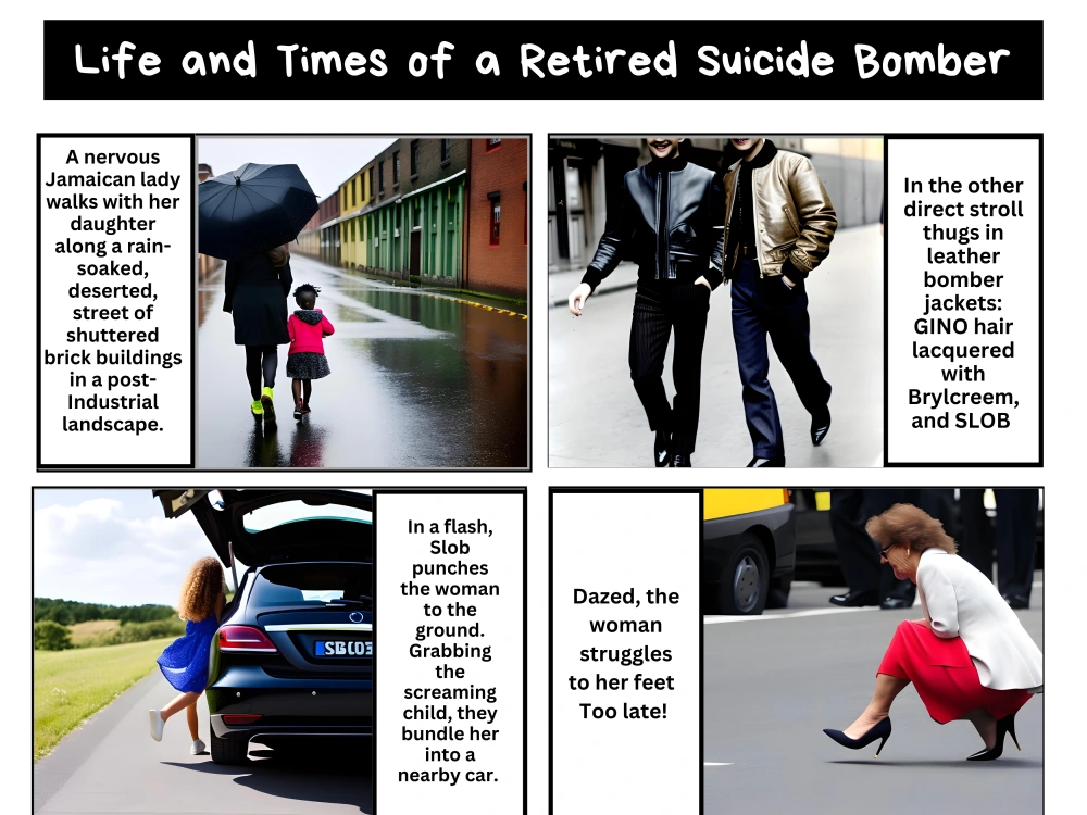 4 panel comic strip based on your story | Upwork