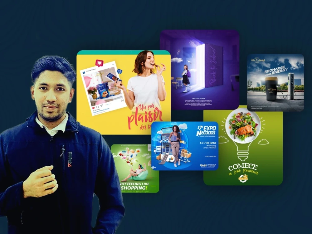 Captivating social media creative | Upwork