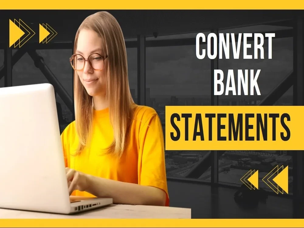 Quick Convert Bank Statements to Excel, CSV, or QuickBooks | Upwork