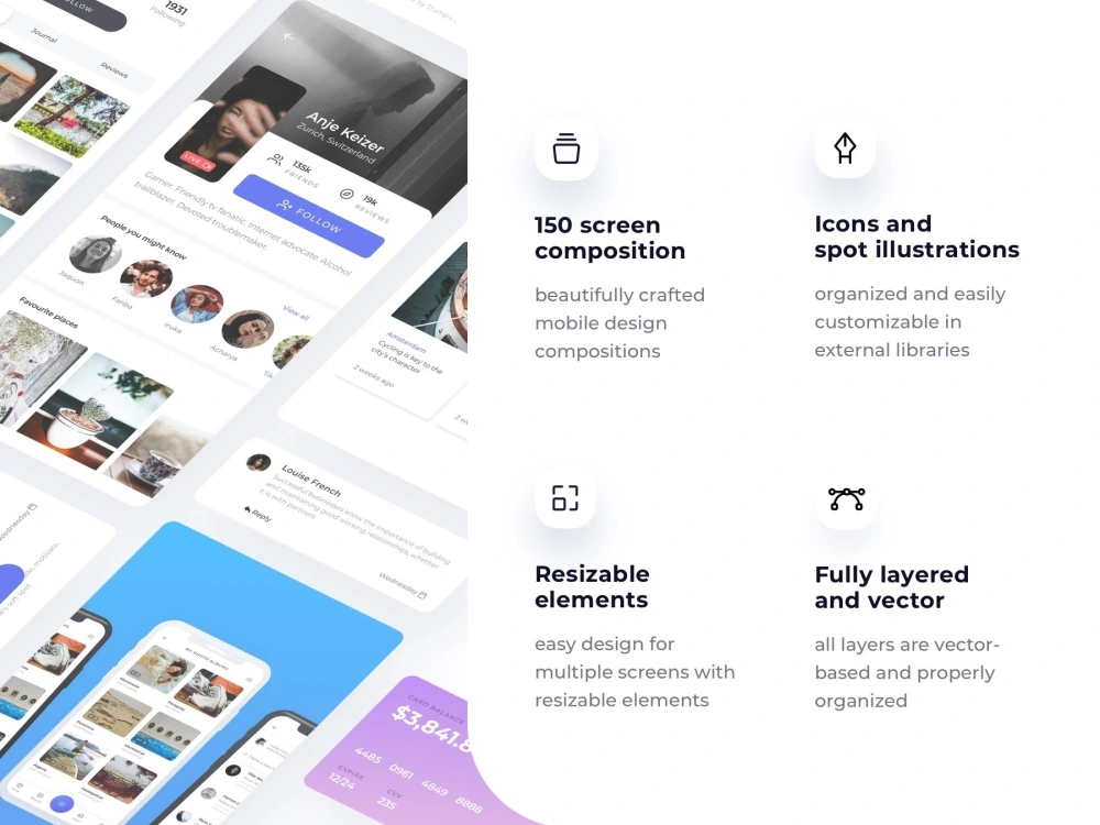 Figma, Adobe XD, UI/UX professional design with sleek mockups | Upwork