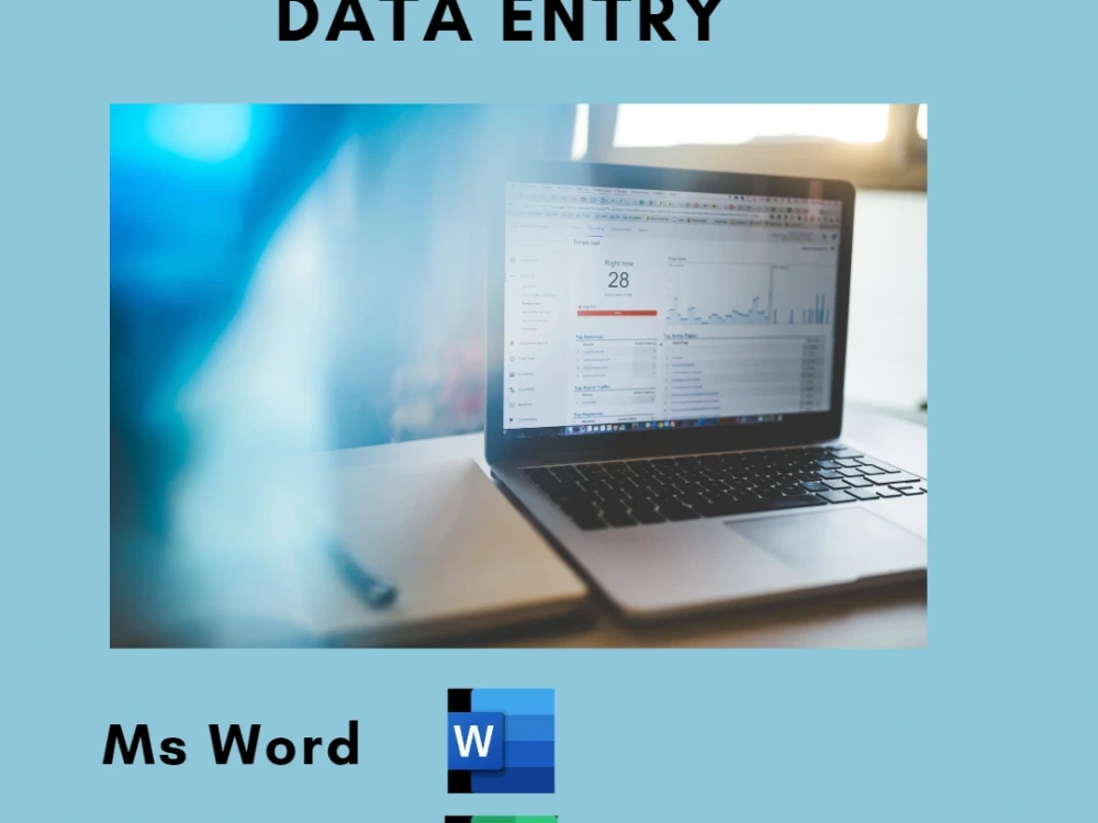 Do accurate Data Entry, Ms Word and Ms Excel | Upwork
