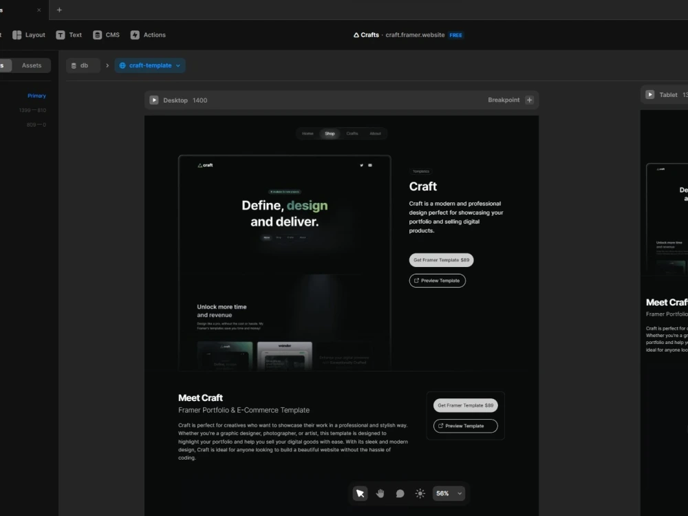 A professional Framer Website designed and developed. | Upwork