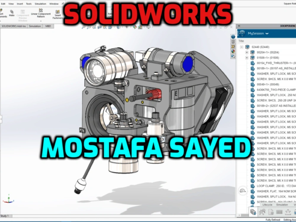 An accurate Mechanical design at the Solidwork program (24 hours) | Upwork