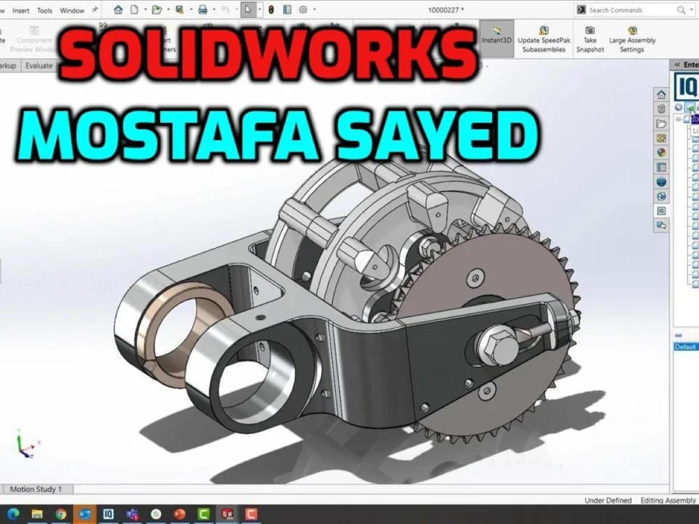 An accurate Mechanical design at the Solidwork program (24 hours) | Upwork