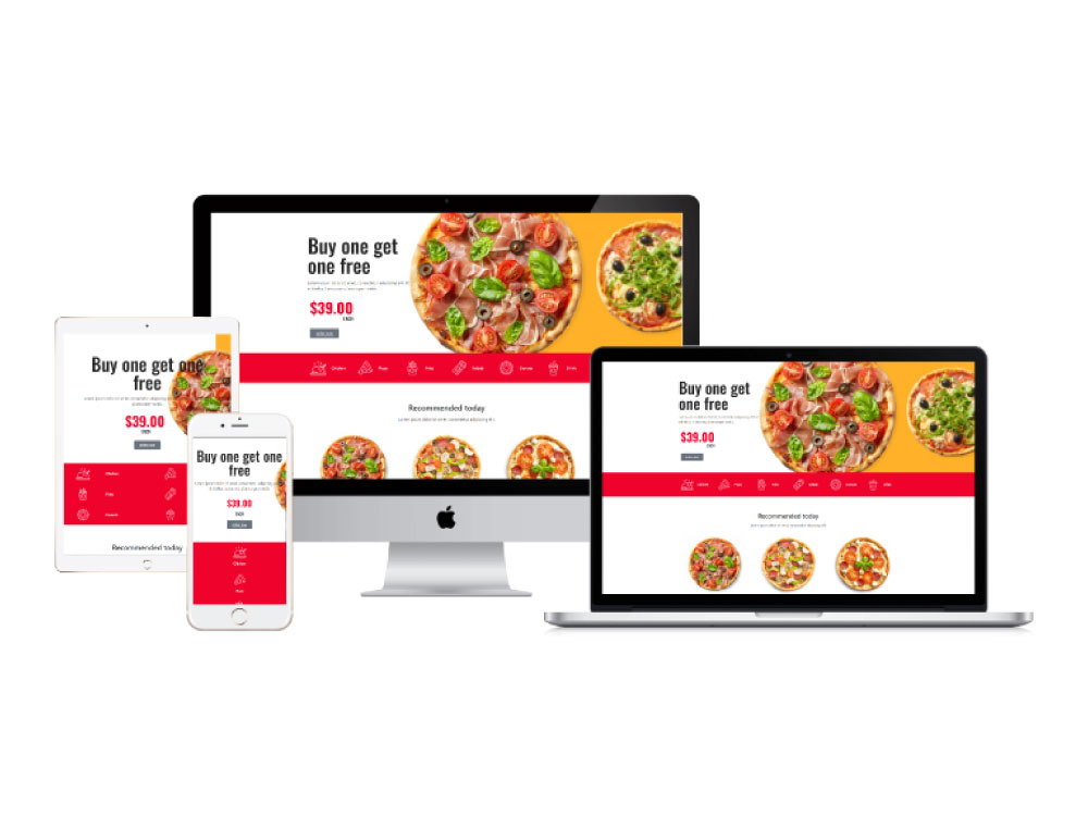 A website for your fast food business. | Upwork