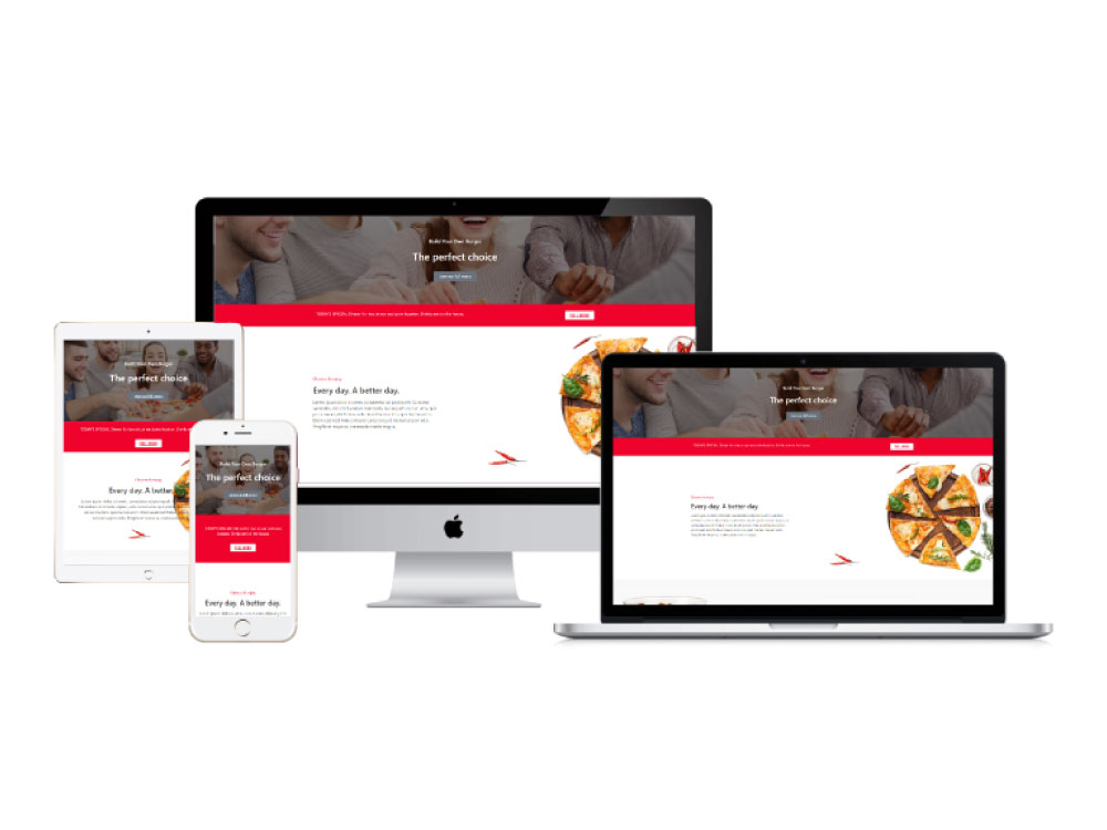 A website for your fast food business. | Upwork