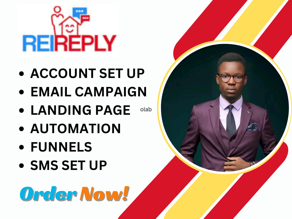 Rei reply account setup,Rei Reply Sales Funnel and automation. | Upwork
