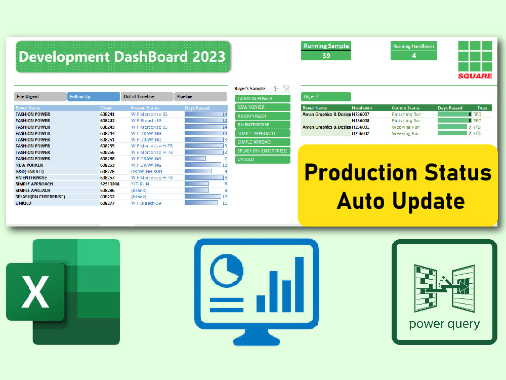 Automated Excel Tasks, Dashboards, Data Visualization & Presentations | Upwork
