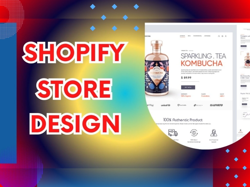 Design shopify store by shopify premium theme and app customize | Upwork