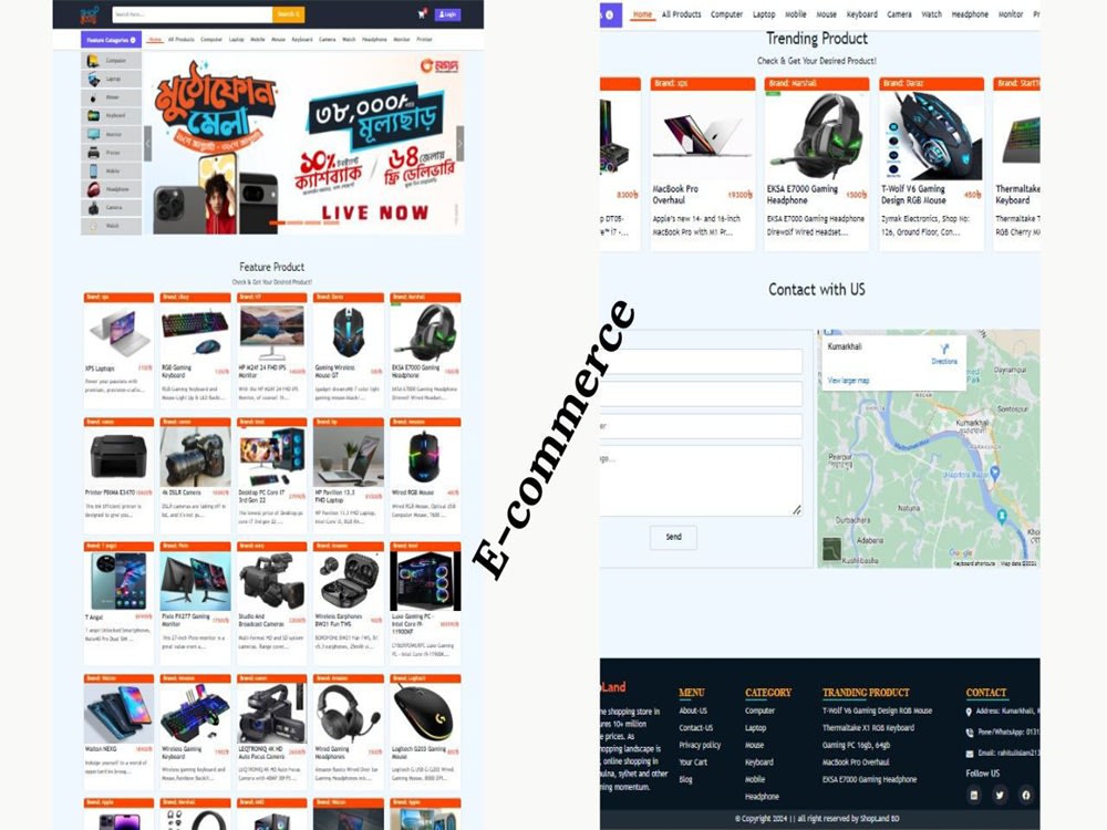 A responsive & visually stunning React website | Upwork