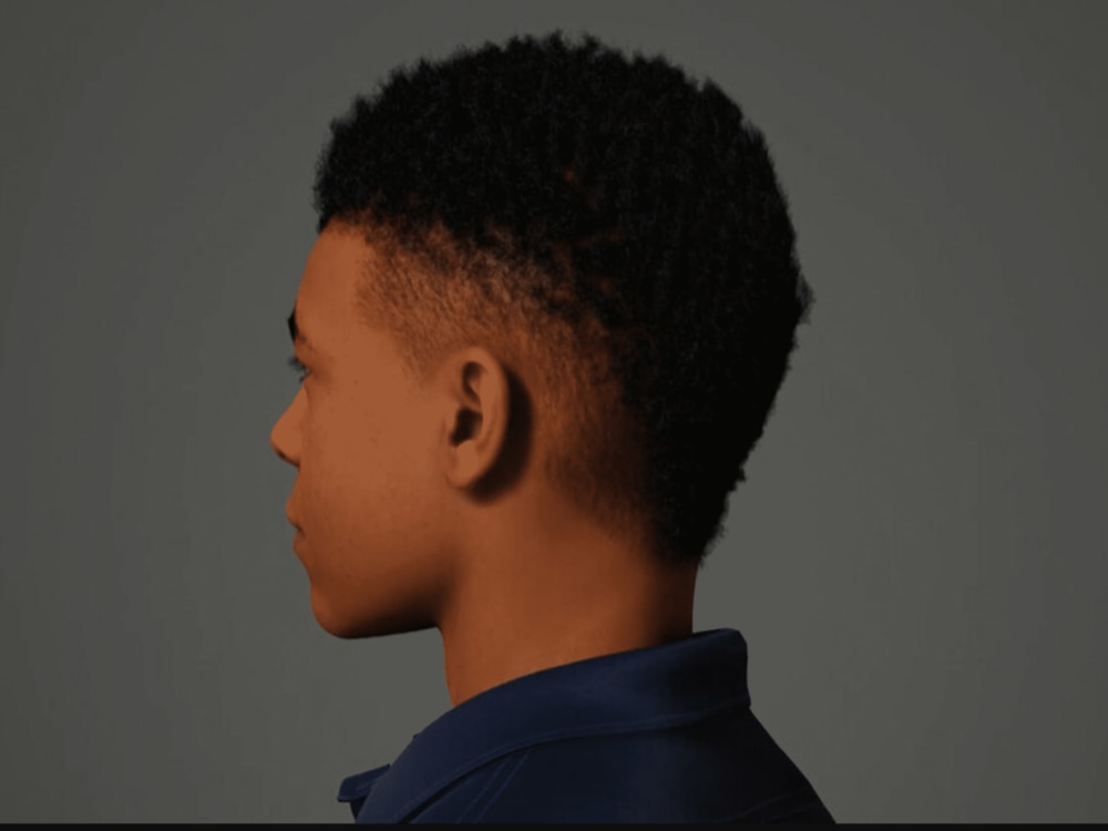 Realistic 3d metahuman character, face rig, unreal engine character ...