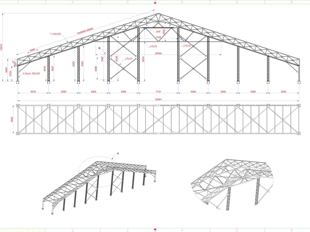 Mechanical Structure Design Drawing | Upwork