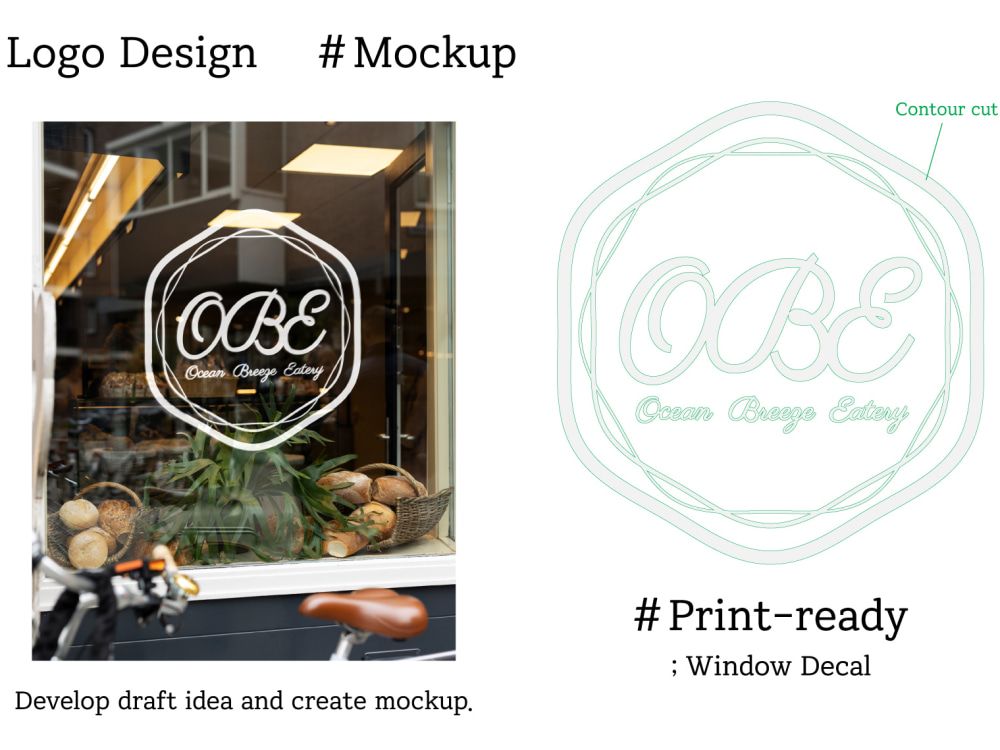 Design and print ready file for signs, banners, large format printings ...