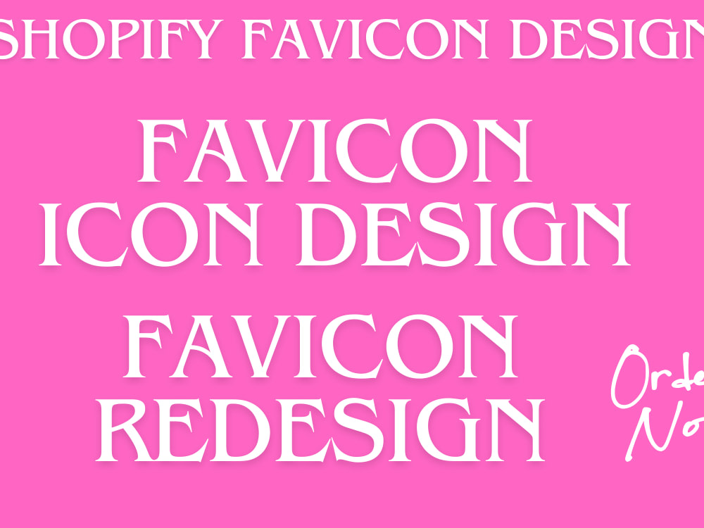 Shopify favicon design for your shopify online store ecommerce favicon ...