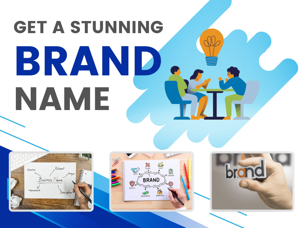 A stunning brand name, business name, company name for your startup ...