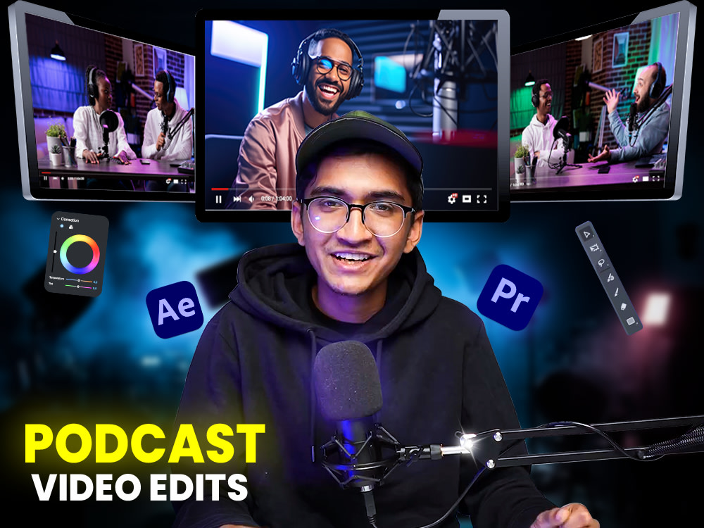 Professional Podcast Video Edits | Upwork