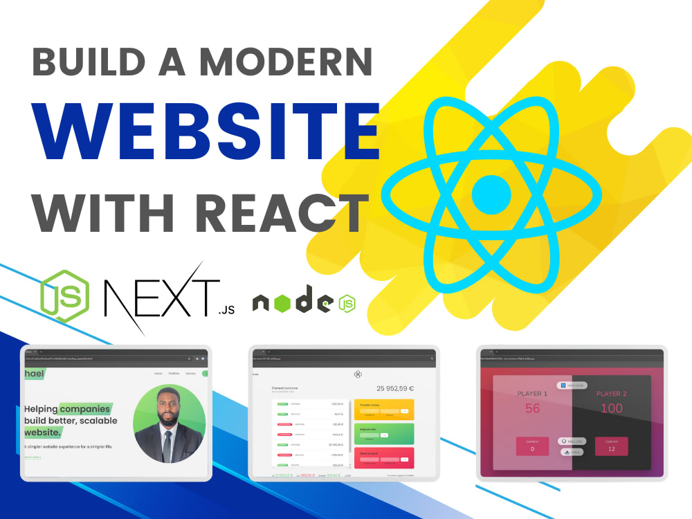 A responsive website built with React, MUI for your startup business. | Upwork