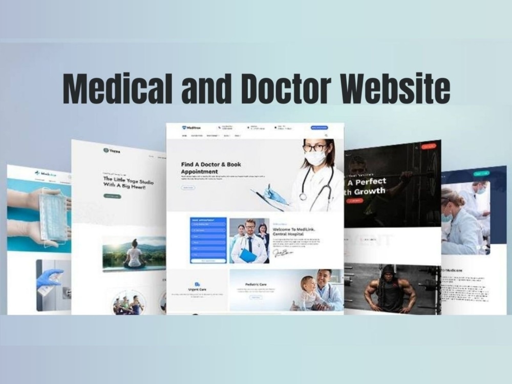 Design healthcare, pharmacy, medical, doctor, dental and clinic website ...