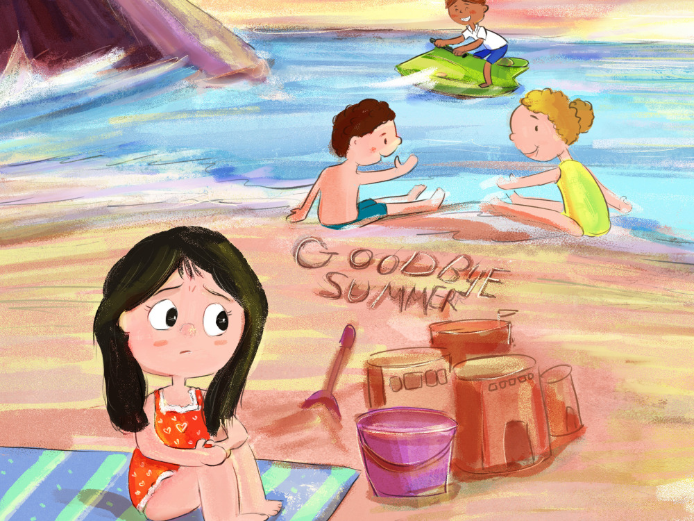 A fantastic digital oil pastels children story book illustrations | Upwork
