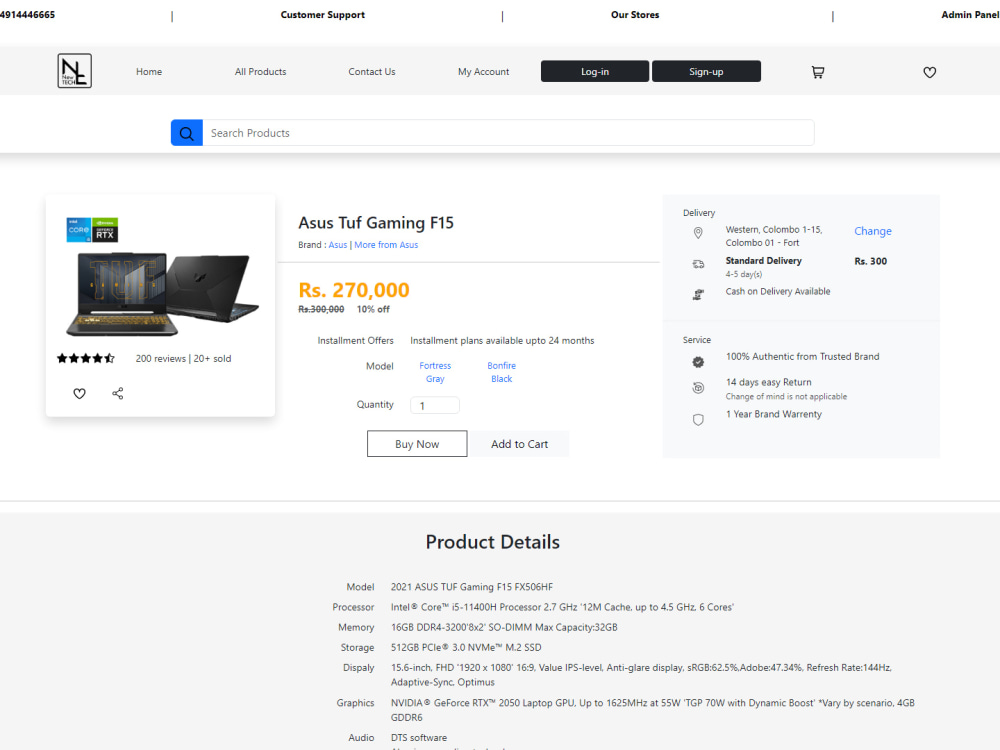 A fantastic web application with both frontend and backend | Upwork
