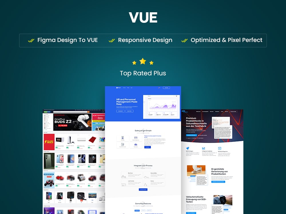 Vuejs Developer Nuxtjs Figma To Vuejs Vue Upwork
