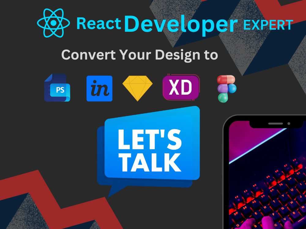 React JS | React Developer | Front End Developer | Reactjs | Figma to React | Upwork