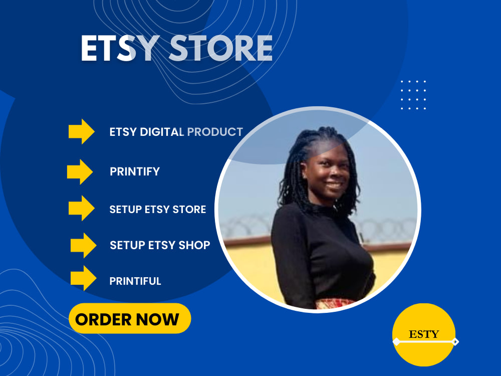 Etsy shop setup with etsy digital product | Upwork