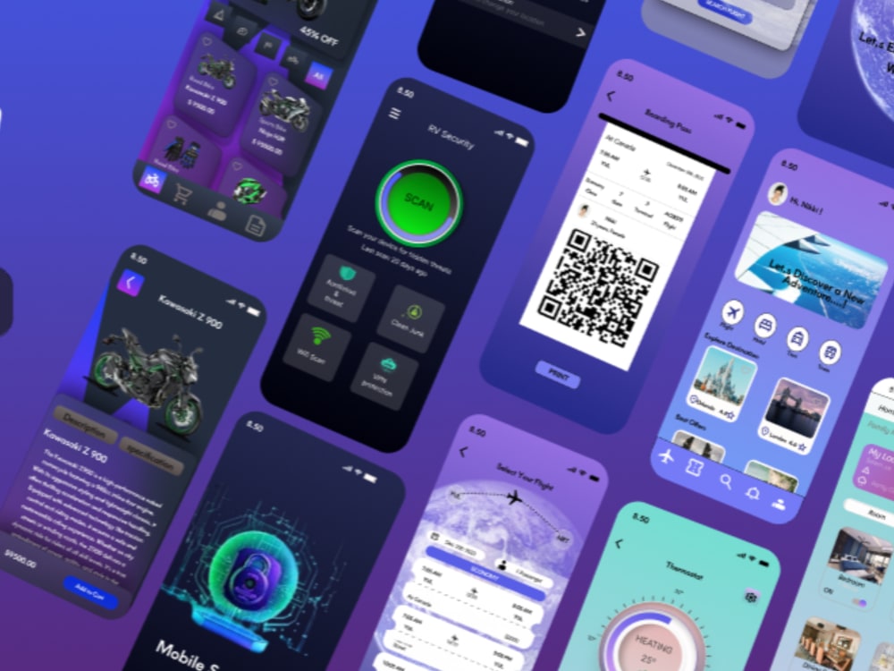 Mobile App UI/UX Design and Android & iOS Design using Figma | Upwork