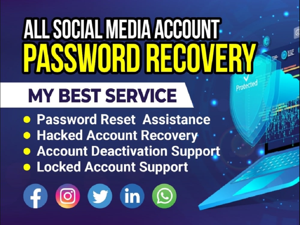 Recover hacked Facebook account, Recover hacked Instagram account | Upwork